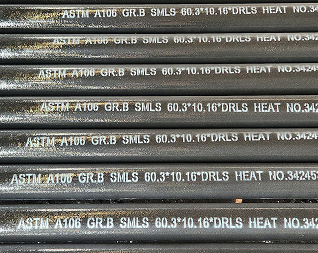 ASTM A106 Gr.B SCH40 Seamless Steel Pipe